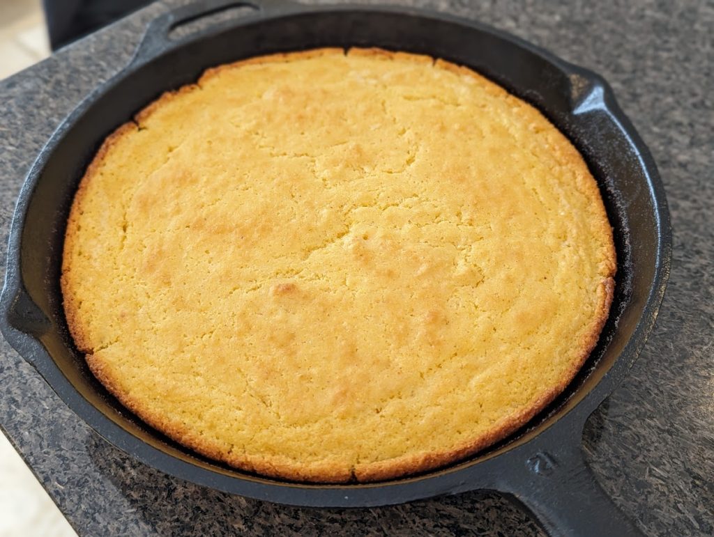 Cast Iron Cornbread - Communal Fire